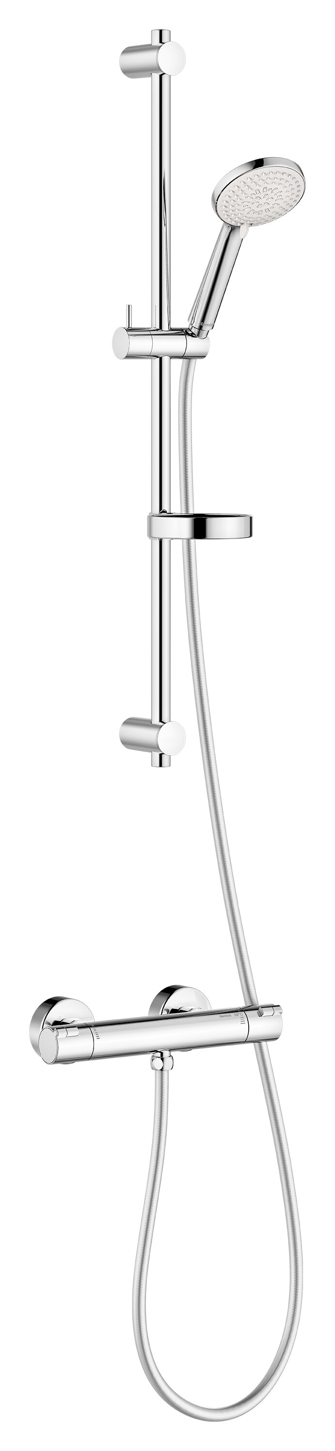 Core Chrome Shower set flex + thermostat [https://damixa.com]